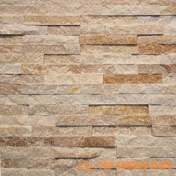 Factory direct natural quartzite stacked ledger stone veneer panels ...