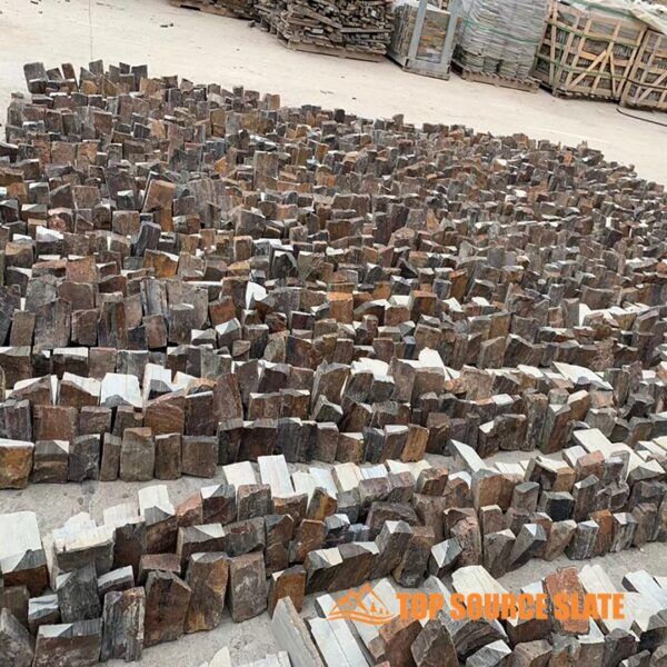 How to build stacked stone columns - Top Source Slate