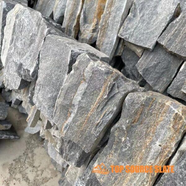 How to build stacked stone columns - Top Source Slate