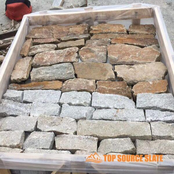Exterior decorative loose dry stack ledge stone cladding - Top Source Slate